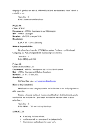 VAMSHI KRISHNA GADDAM IDRBT Experienced RESUME | PDF