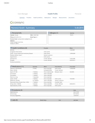 CCM CARE PLAN | PDF