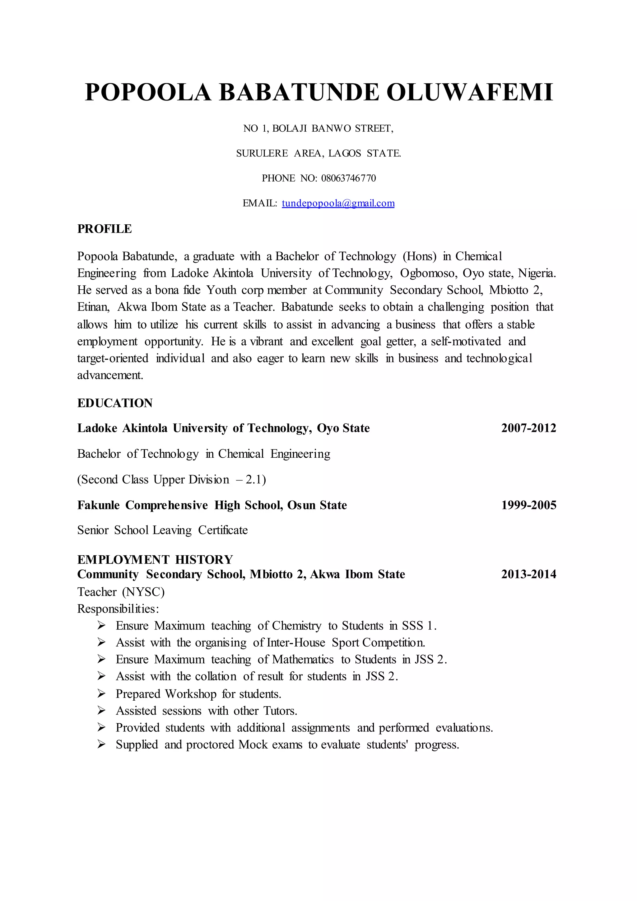 curriculum vitae | DOCX