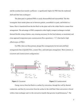 Plate Heat Exchanger Lab Report Group B4 | PDF