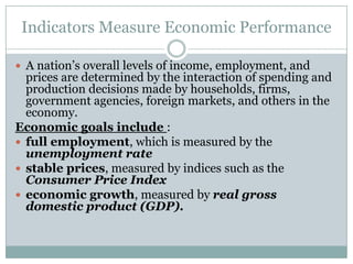 5a economic indicators | PPTX