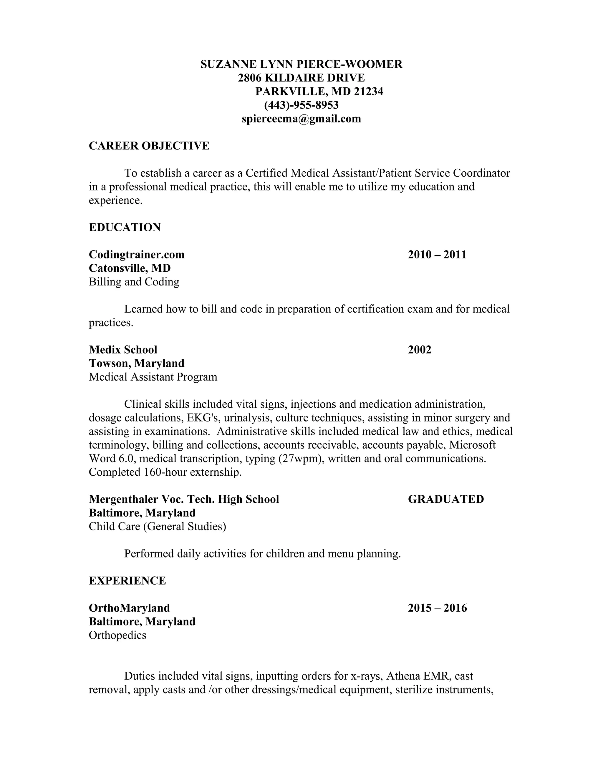 SUERESUME[1] | DOC