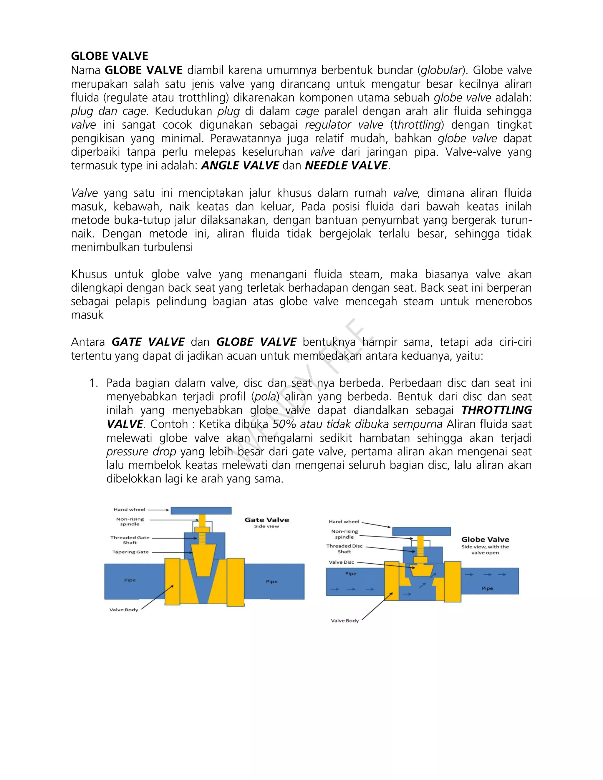 jenis valve part-1 | PDF