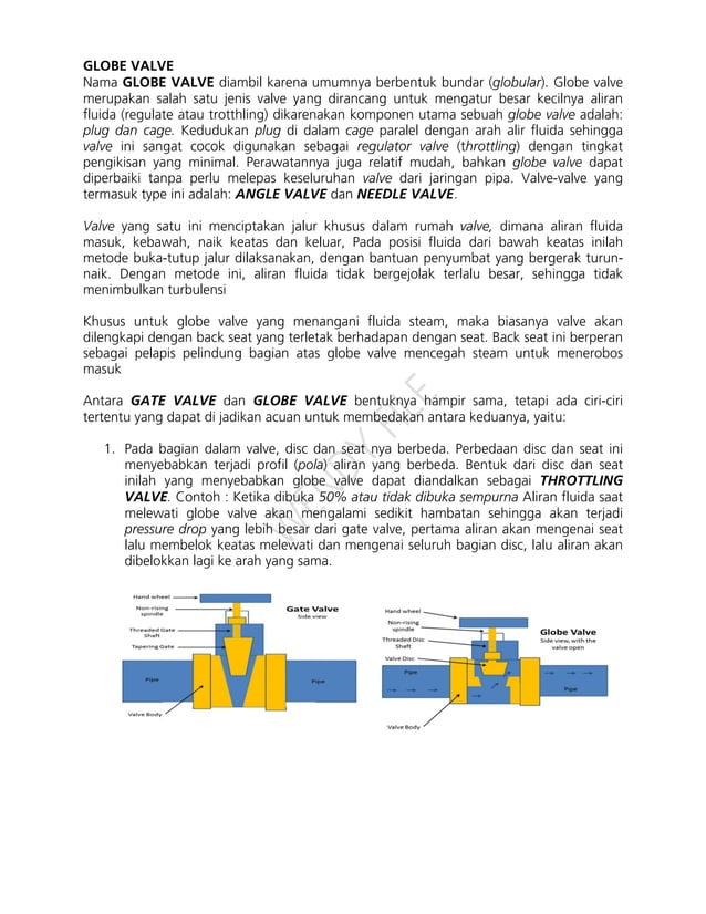 jenis valve part-1 | PDF