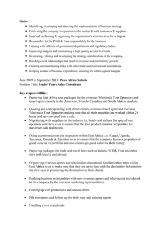 CHARLES MURIUKI CV | PDF