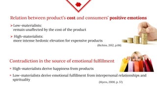 Materialism and Happiness | PDF