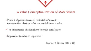 Materialism and Happiness | PDF