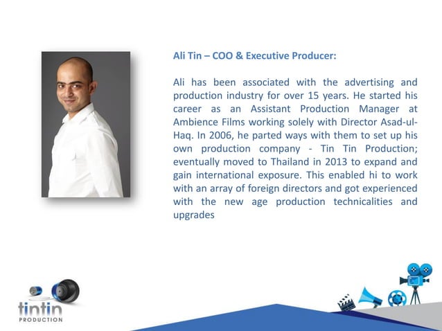 Tin Tin Production - Profile | PPT