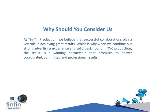 Tin Tin Production - Profile | PPT