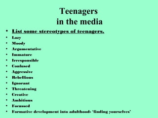 5 age representation 1 | PPT