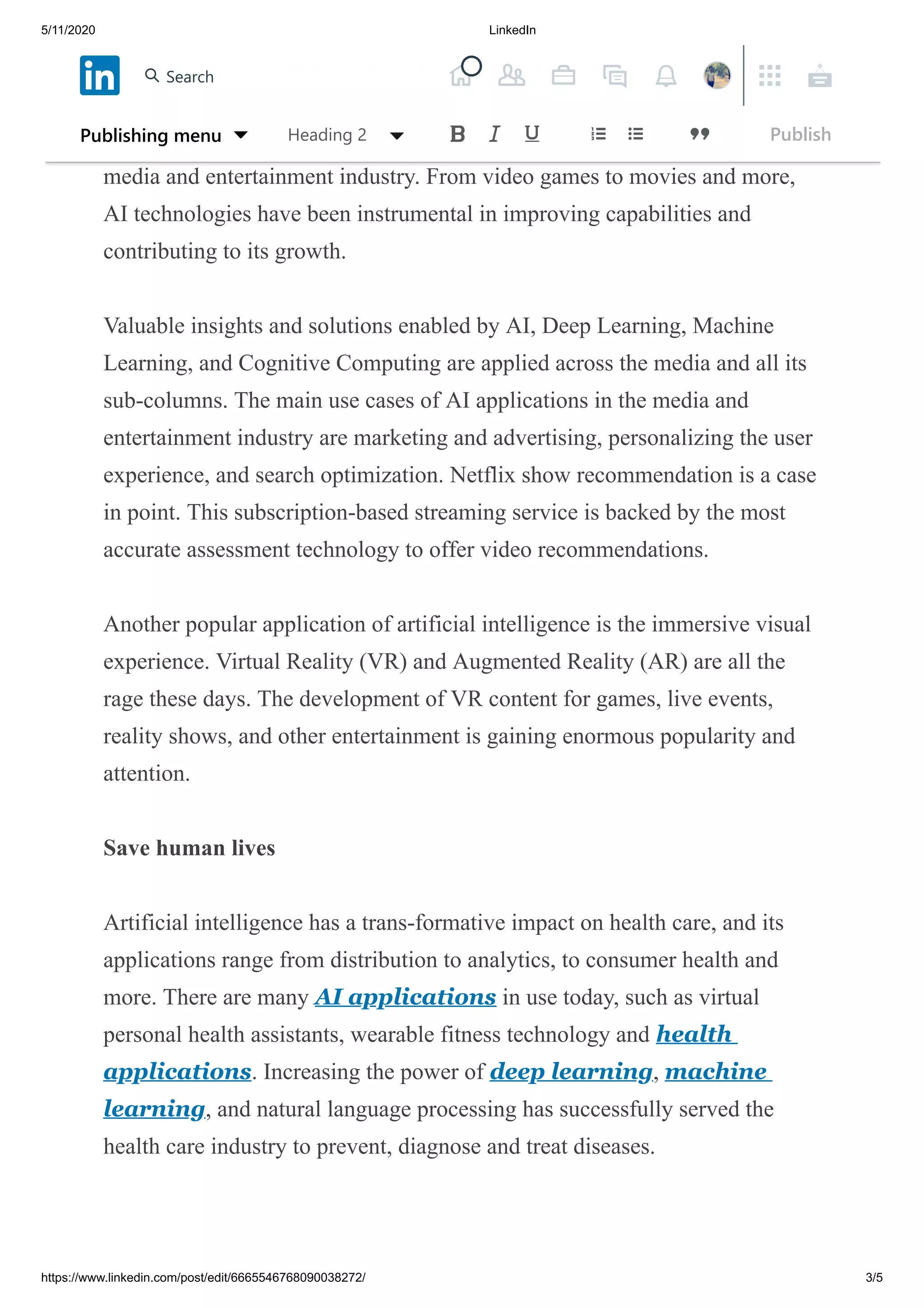 5 Amazing Examples of Artificial Intelligence in Action | PDF