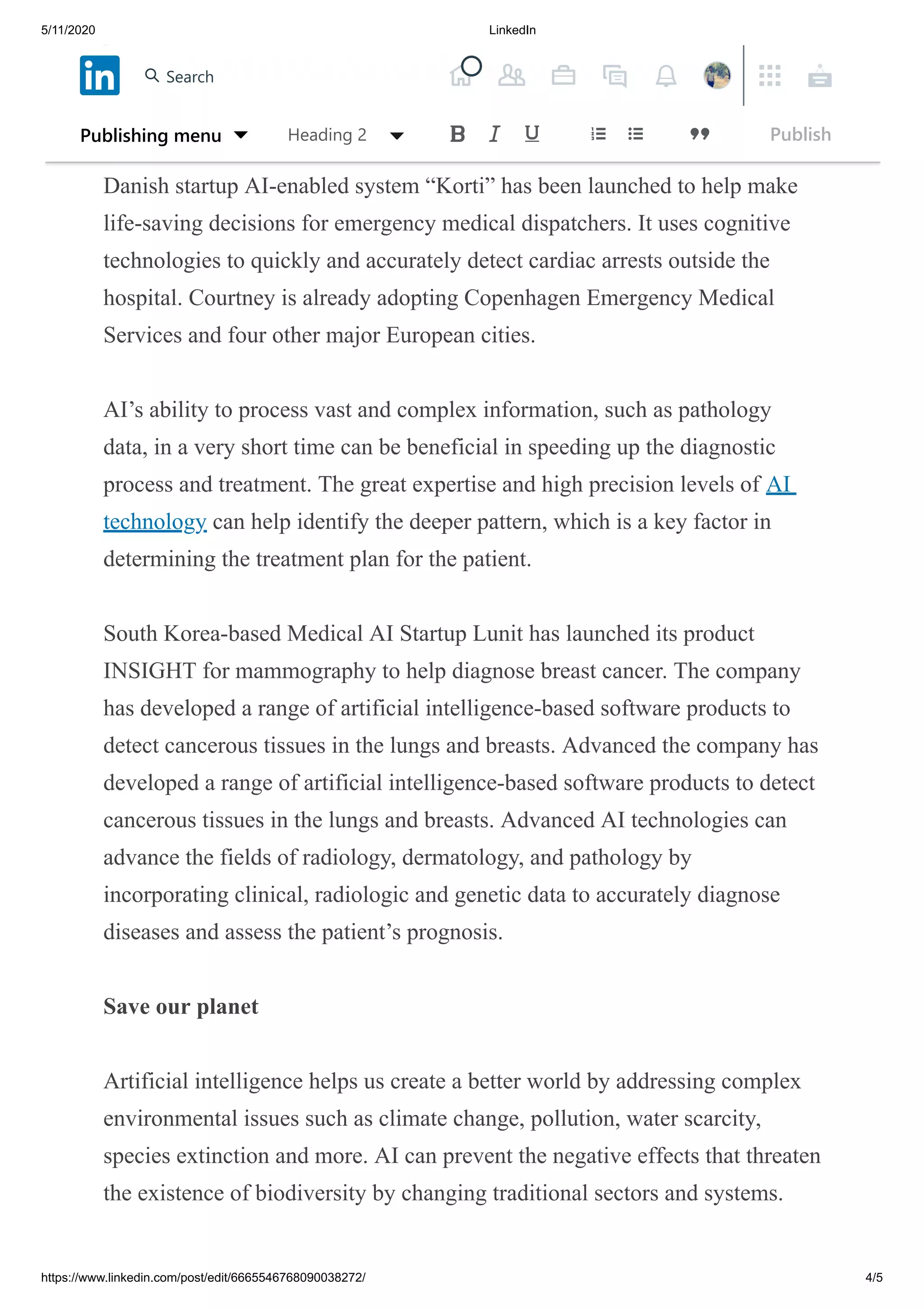 5 Amazing Examples of Artificial Intelligence in Action | PDF