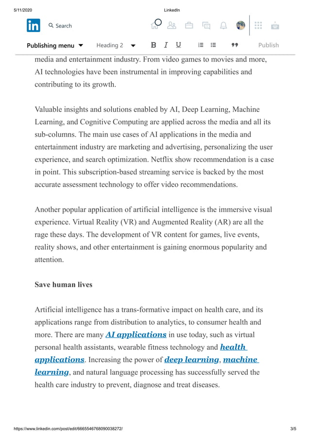 5 Amazing Examples of Artificial Intelligence in Action | PDF