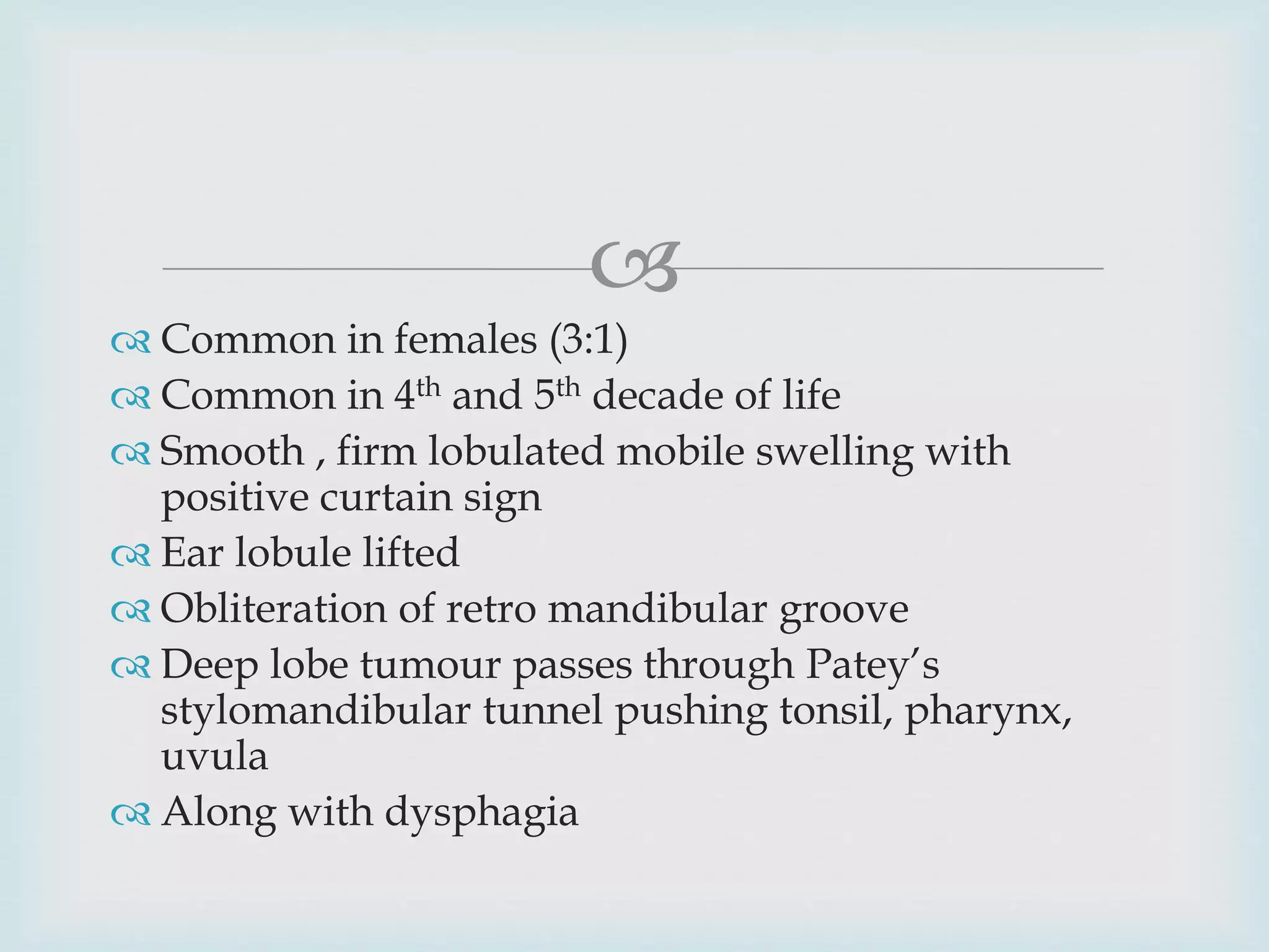 Parotid tumors | PPTX