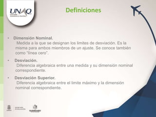 Ajustes y tolerancias en la metrologìa.pptx
