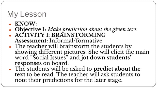 5A Lesson Plan focusing discovery and exploration .pptx | Educational ...