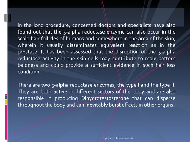 5 alpha reductase | PPT | Endocrine and Metabolic Diseases | Diseases ...