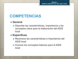 5a marco conceptual del asis local | PPTX
