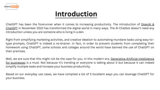 5 Amazing Ways To Leverage ChatGPT Increase 5X Productivity .pdf