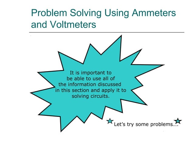 5 ammeter and voltmeter | PPT