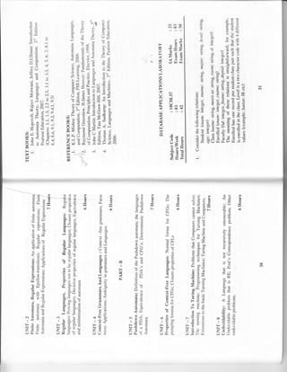 5th and 6th semester Computer science and Information science ...