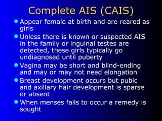 5 Androgen Insensitivity | PPT | Free download