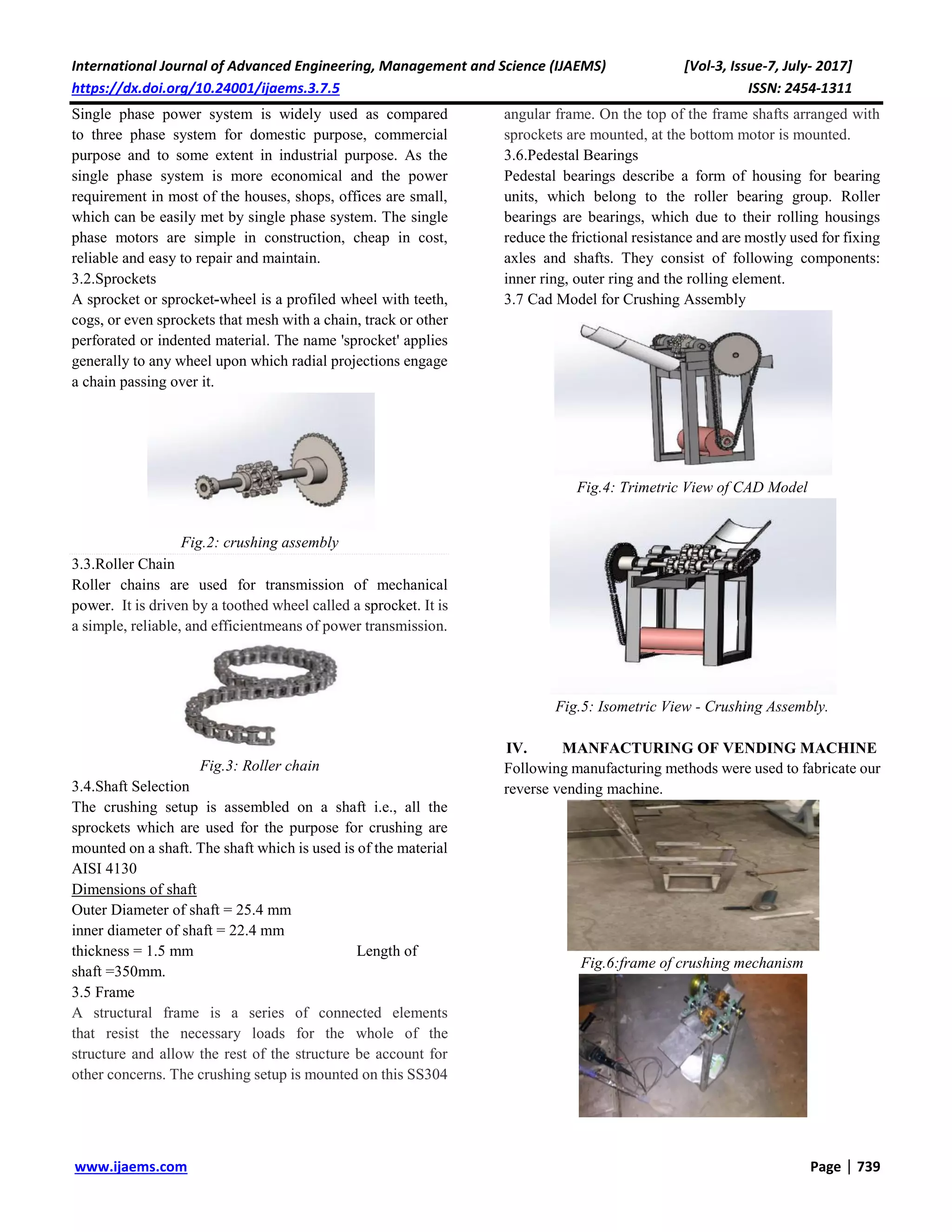 A New Approach in Manufacturing of Reverse Vending Machine | PDF