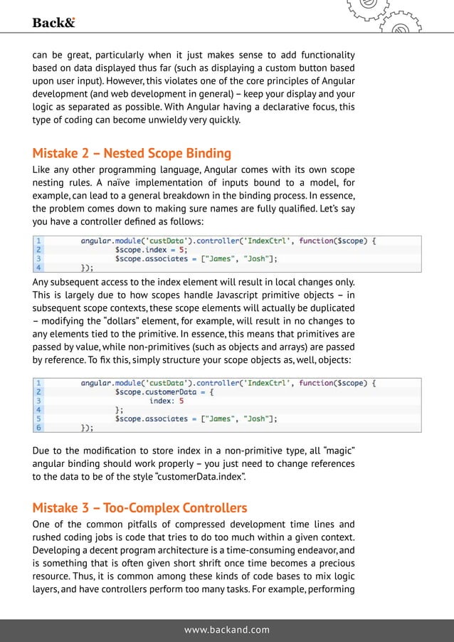 Five Common Angular Mistakes | PDF