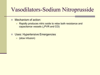 ANTI HYPERTENSIVE DRUG | PPT