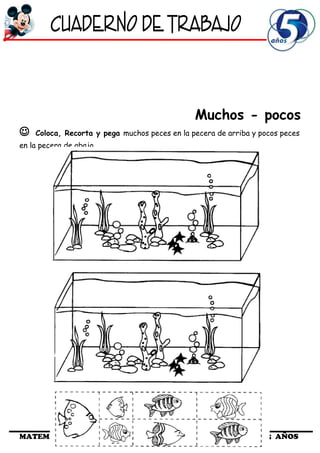 Cuaderno de Trabajo I - 5 Años Matematica | DOC