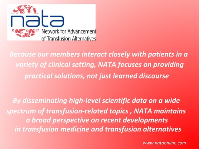2014 nata porto - poster - endorsement anemo 14 | PPT | Blood Disorders ...