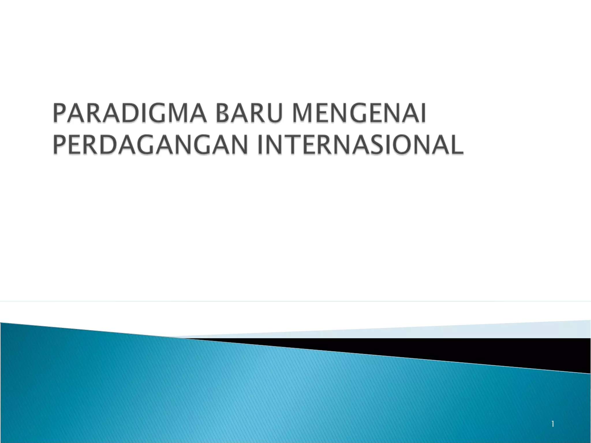 5a paradigma baru | PPT
