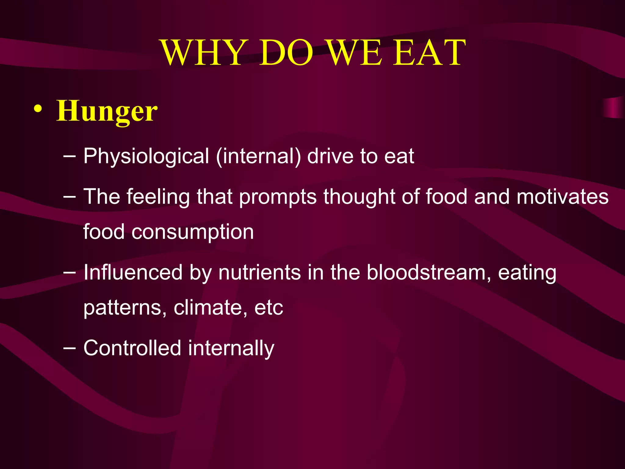 appetite regulation | PPT