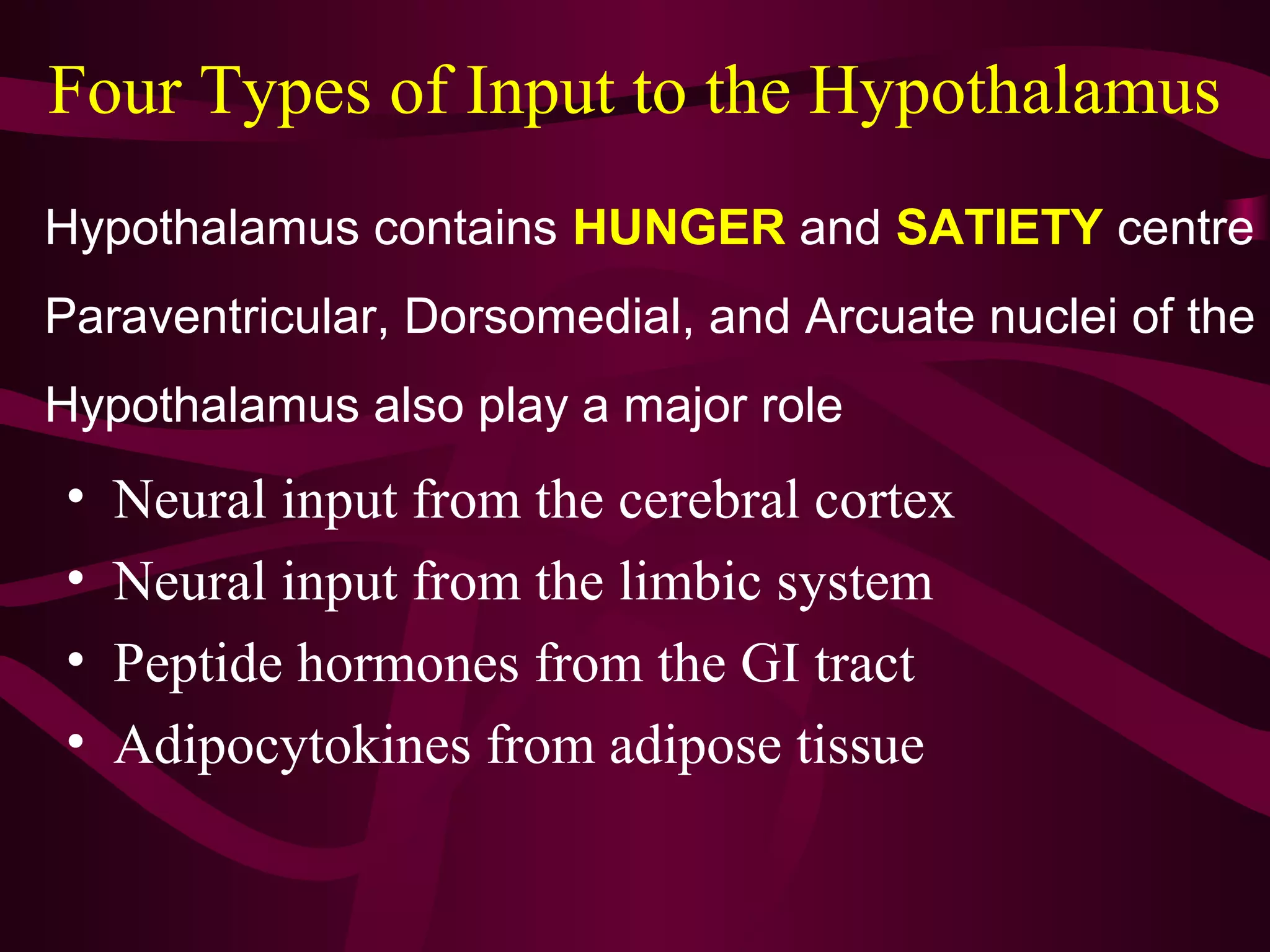 appetite regulation | PPT
