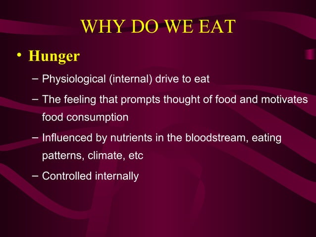 appetite regulation | PPT