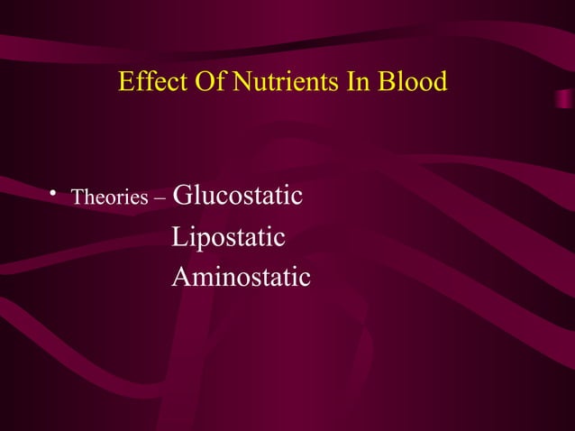 appetite regulation | PPT