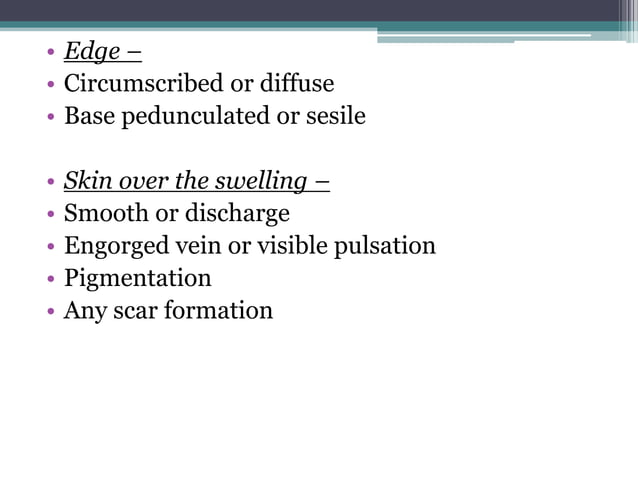 approach to swelling in maxillofacial region | PPTX | Ear, Nose and ...