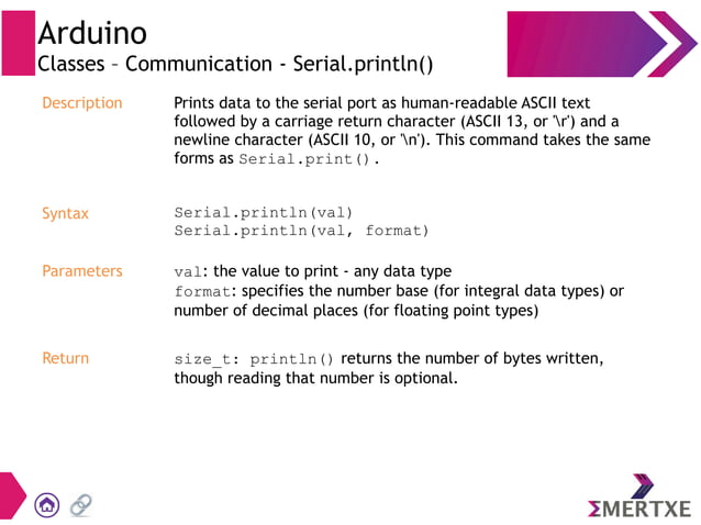 Arduino Classes And Functions Ppt