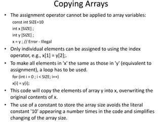 5 ARRAYS AND STRINGSjiuojhiooioiiouioi.pptx