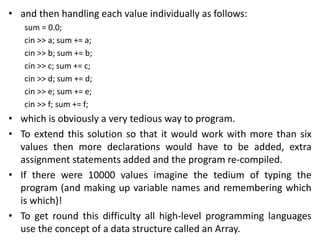 5 ARRAYS AND STRINGSjiuojhiooioiiouioi.pptx