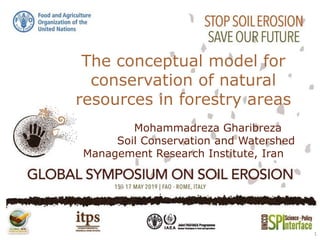 The conceptual model for conservation of natural resources in forestry ...