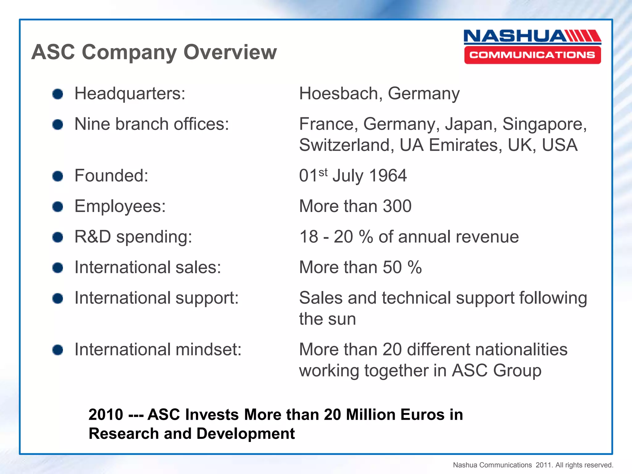 ASC Communication Recording Solution | PPT