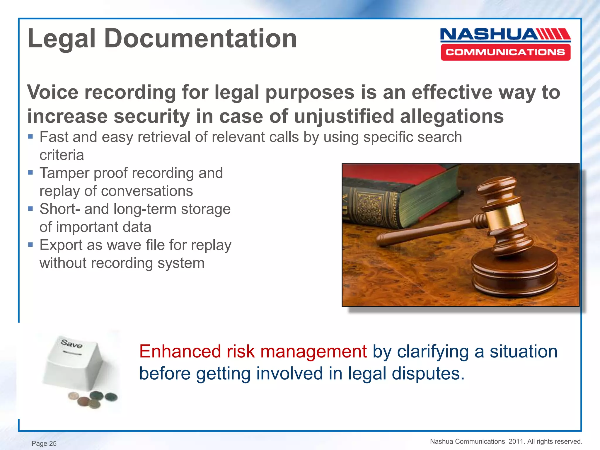 ASC Communication Recording Solution | PPT