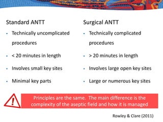 Aseptic Technique | PPTX