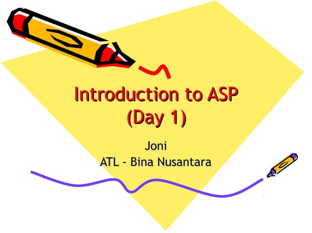 Asp #1 | PPT