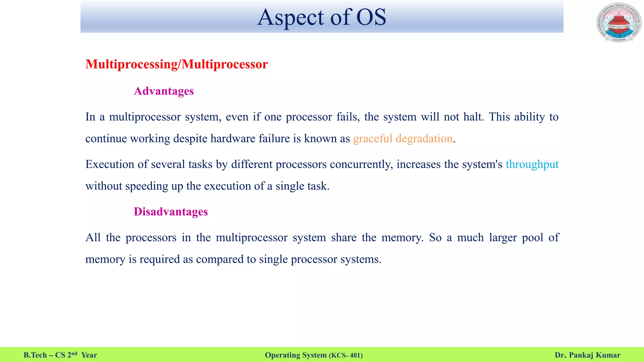Aspect 0f Operating System | PPT