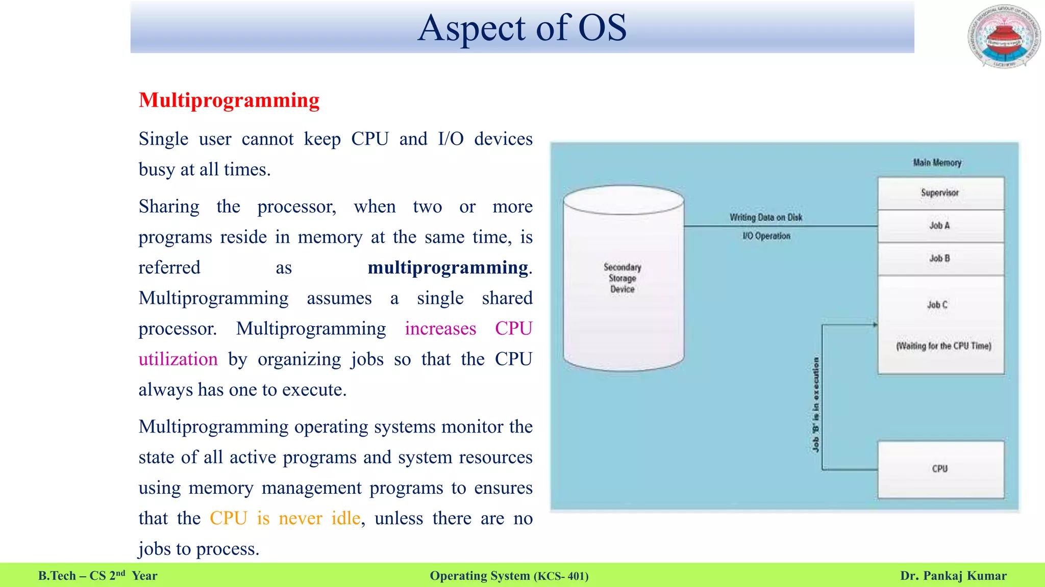 Aspect 0f Operating System | PPTX