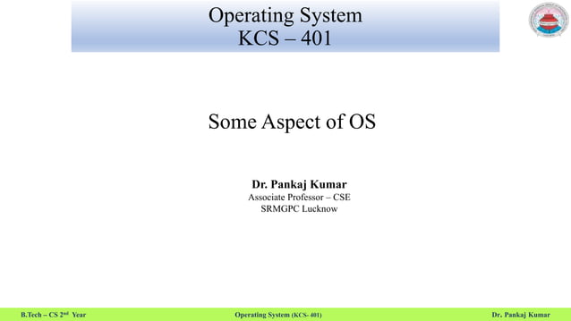 Aspect 0f Operating System | PPT