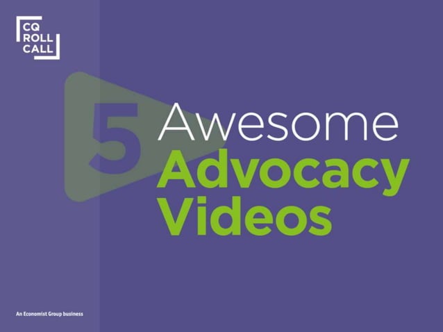 Five Awesome Advocacy Videos | PPTX
