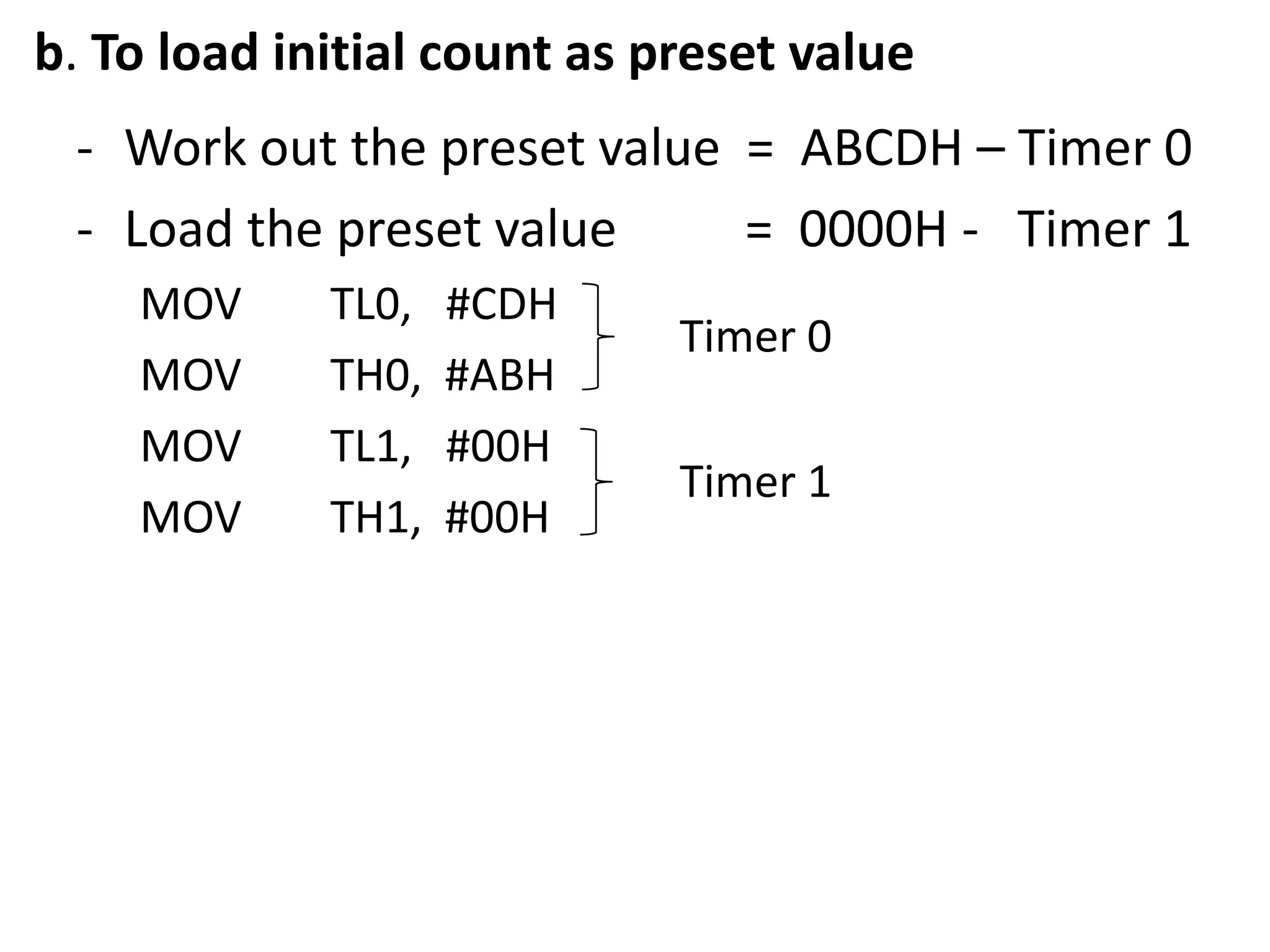 8051 Timers and Counters | PPTX